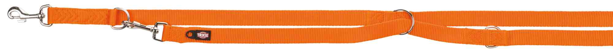 P. V-Leine, XS-S: 2,00 m/15 mm, papaya Hund Premium | 04021740